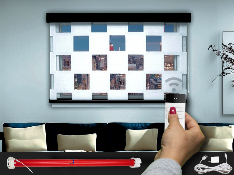 Complete Blinds Motorization Kit | OnlyBlinds.com